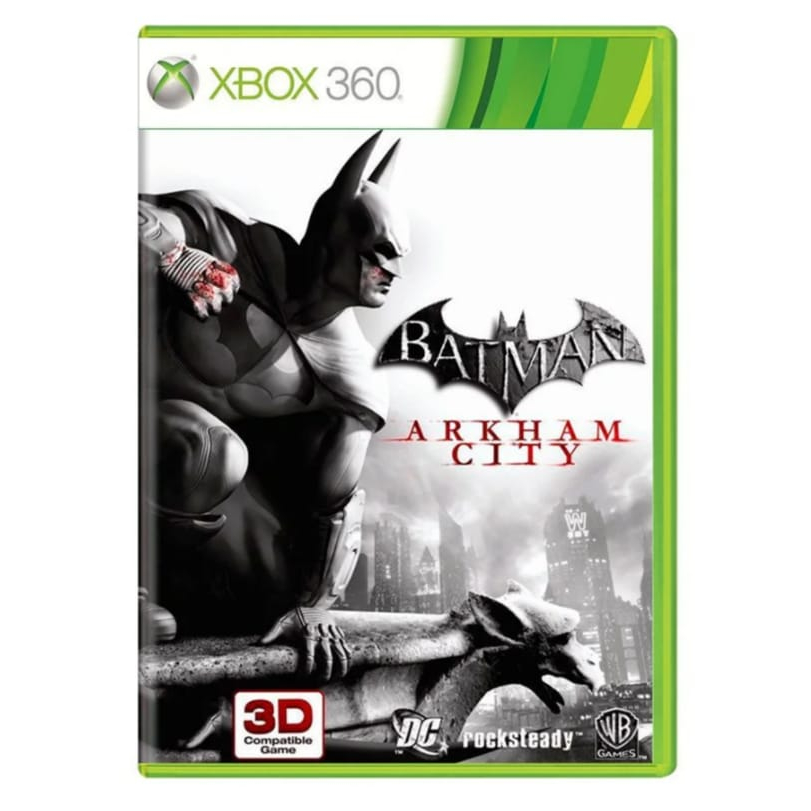 Jogo Batman Arkham City - Xbox 360 Mídia Física Original | Shopee Brasil