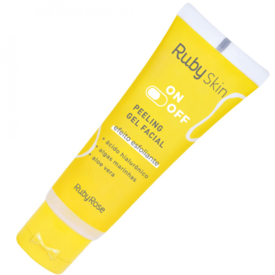 Peeling Gel Facial - Ruby Skin On+Off | Shopee Brasil