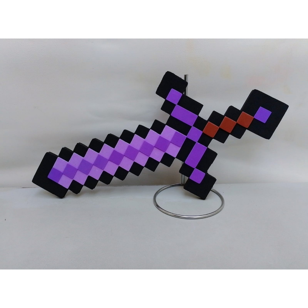 Espada Minecraft Encantada (Roxo) | Shopee Brasil