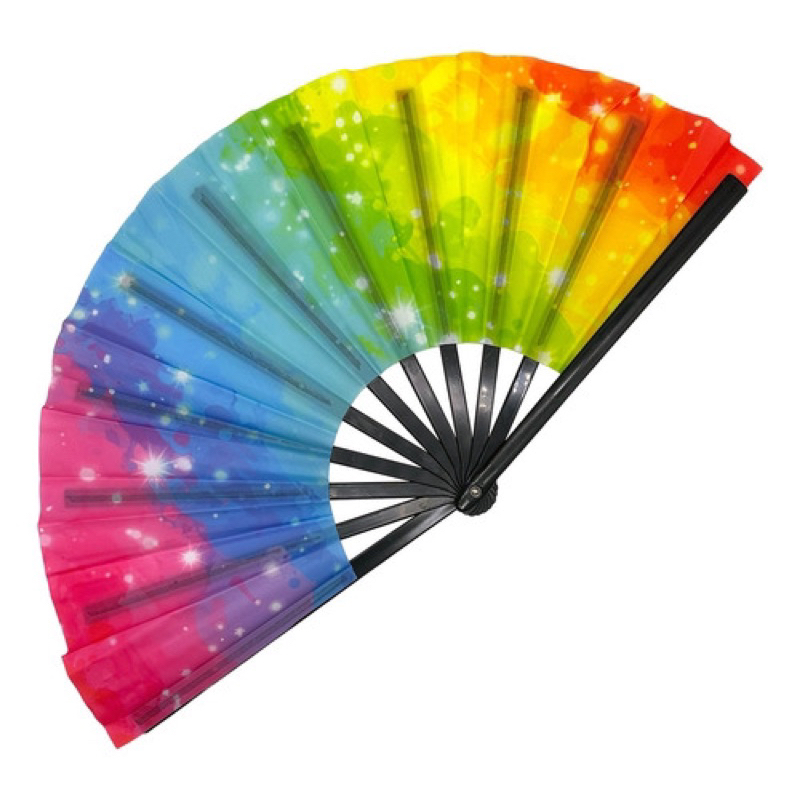 Leque Arco-íris Pride Orgulho Lgbtqia+ Dança Tai Chi | Shopee Brasil