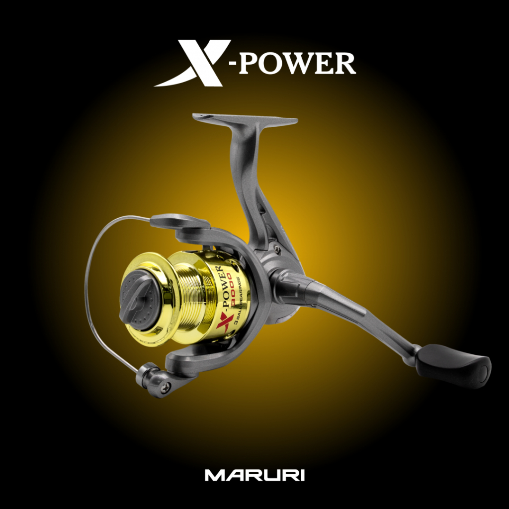 Carretel Molinete de Pesca X-Power 6000 3 Rolamentos Barato Maruri ...