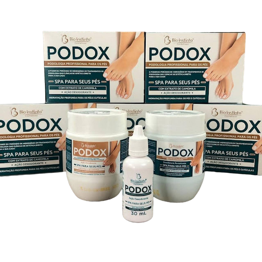 Podox Kit Spa Dos Pés Podologia 3 Itens Bio Instinto | Shopee Brasil