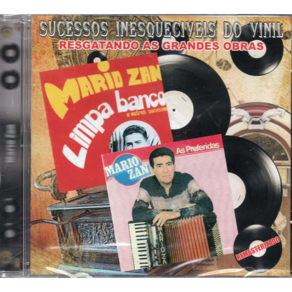 Cd Mario Zan - Sucessos Inesquecíveis Do Vinil Cd-0364 | Shopee Brasil
