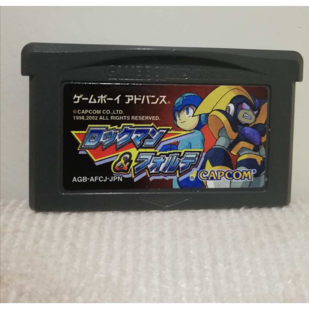 Gameboy Advance Rockman Forte Original Gba - Escorrega o Preço