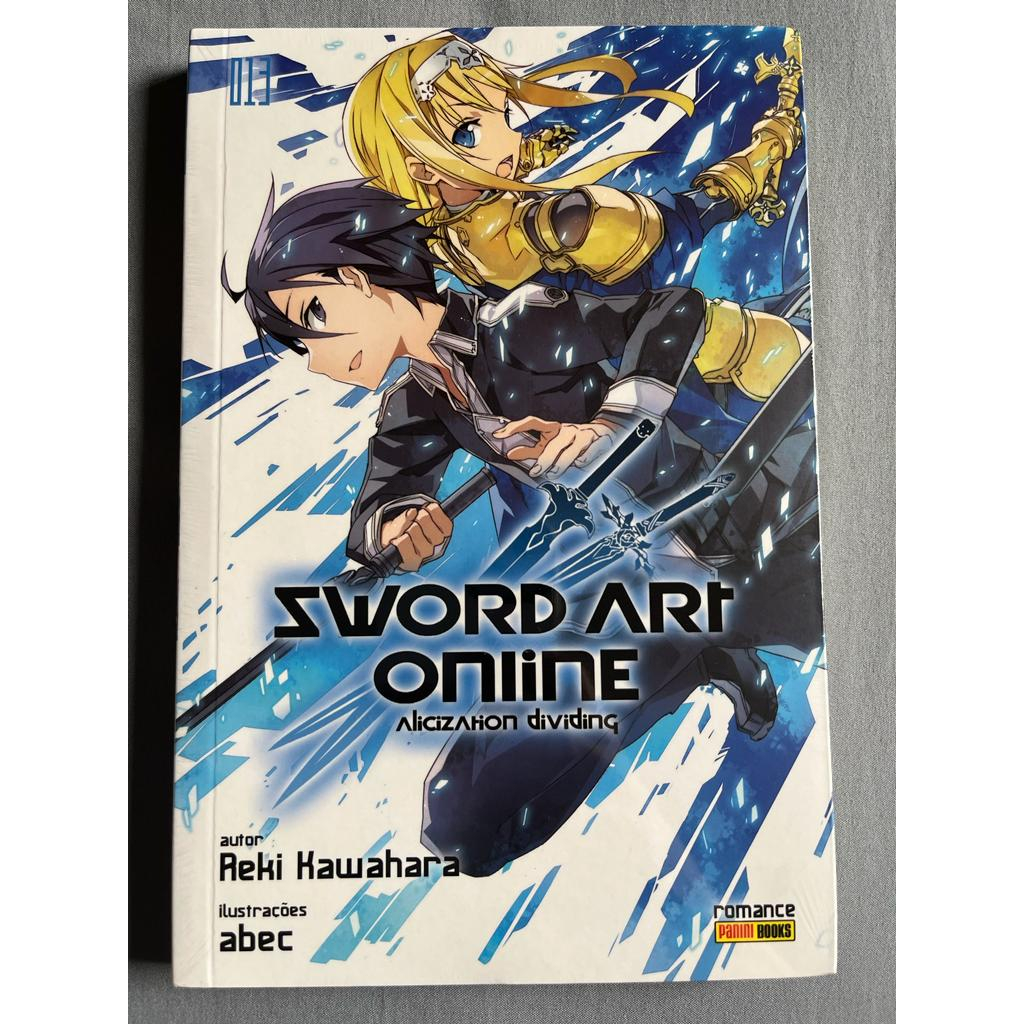 Sword Art Online - Alicization Dividing - Light Novel - vol. 13 | Shopee Brasil