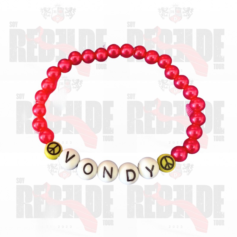 Pulseira RBD Soy Rebelde Tour Vondy | Shopee Brasil