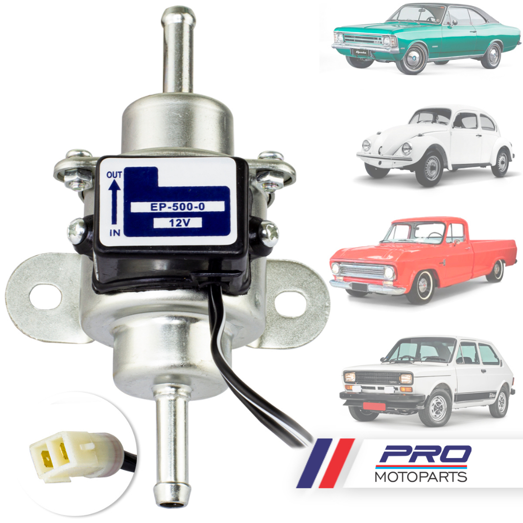 Bomba Elétrica Carro Carburado Opala C10 F100 Maverick Fusca Jeep ...