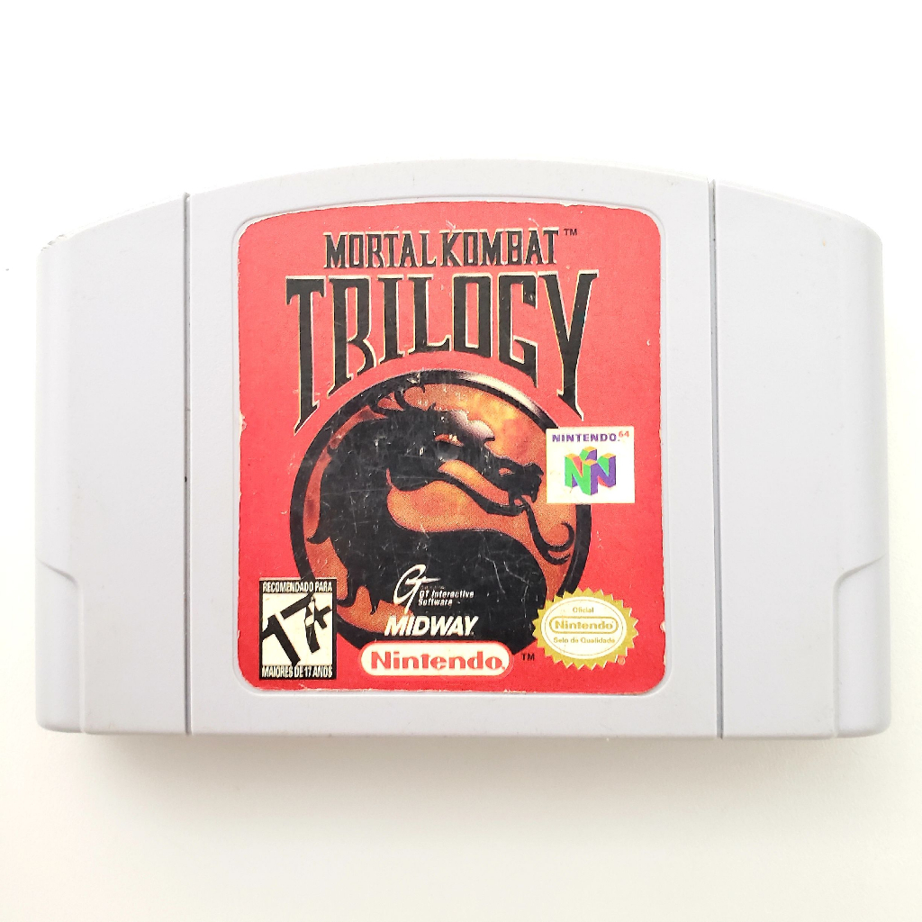 Mortal Kombat Trilogy Original Nintendo 64 N64 | Shopee Brasil