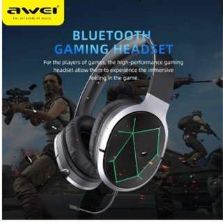 Headphone Headset Gamer Sem Fio Foldable Bluetooth 5.1 Stereo Awei ...