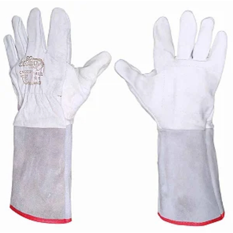 Luva Vaqueta com punho em raspa 20cm Gabi Luvas CA 12230 | Shopee Brasil