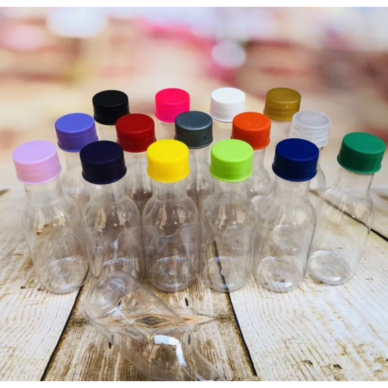 kit 10~50 garrafinhas garrafas pet 50ml lembrancinhas festas diversas cores | Shopee Brasil