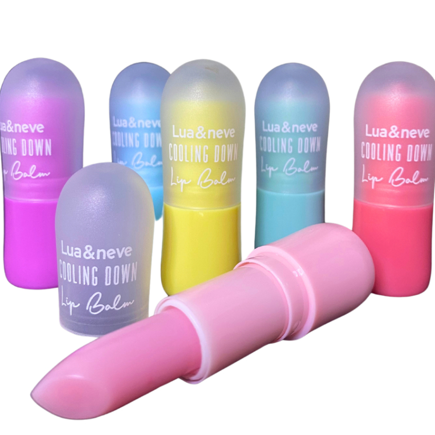 Lua & Neve Lip Balm Cooling Down Lip Balm Cooling Down 6 Cores LN01045 ...