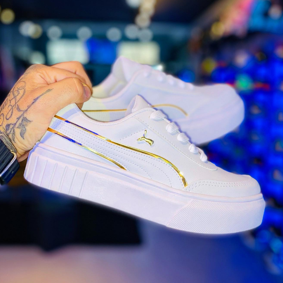 Tenis Puma Karmen / Cali Suede 2 Feminino Masculino Promoção C/CAIXA ...