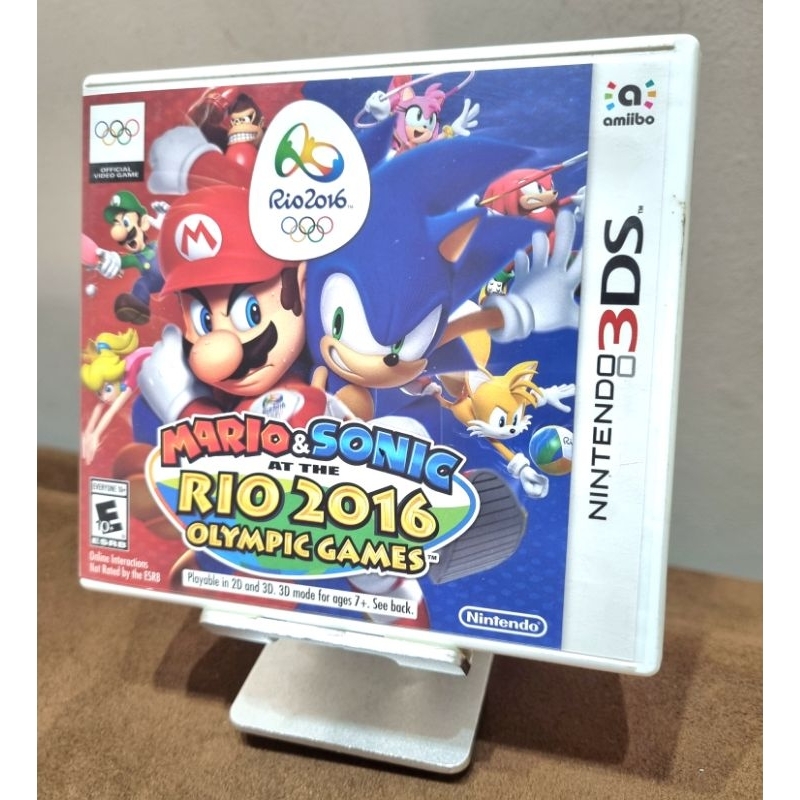 Mario & Sonic Olimpiadas do Rio 2016 - Nintendo 3ds | Shopee Brasil
