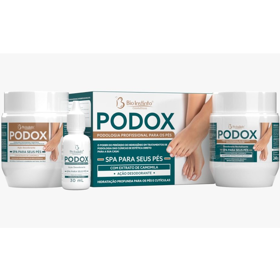 Kit Podox Spa Para seus Pés Bio Instinto (Podologia Profissional Para ...