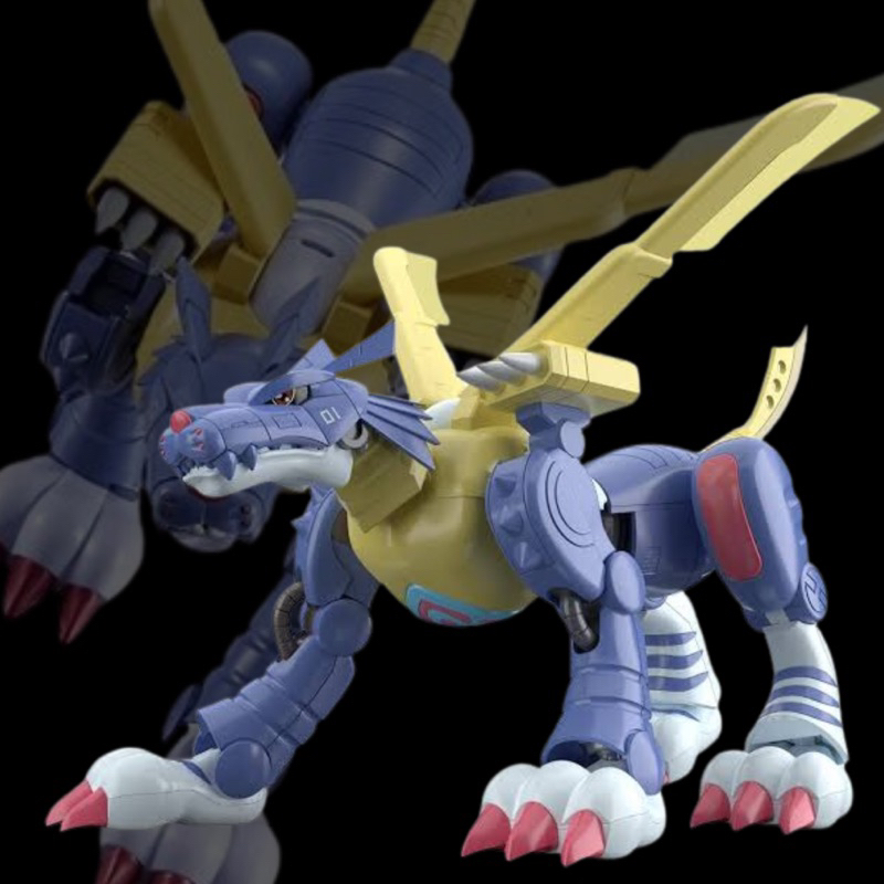 Digimon Metal Garurumon Figure-rise Standard Regular Bandai | Shopee Brasil