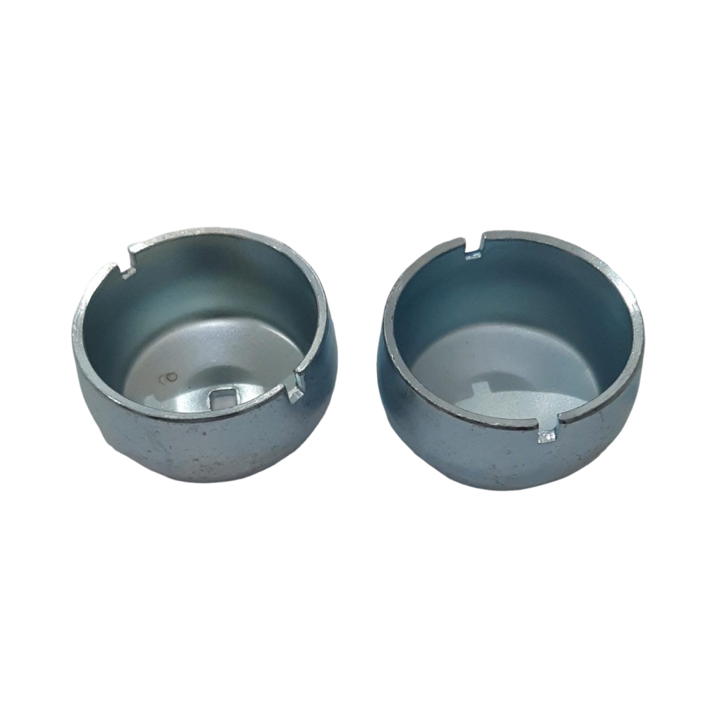 2 Calota Calotinha Tampa Central 52mm do Cubo Rolamento Encaixe Interno ...