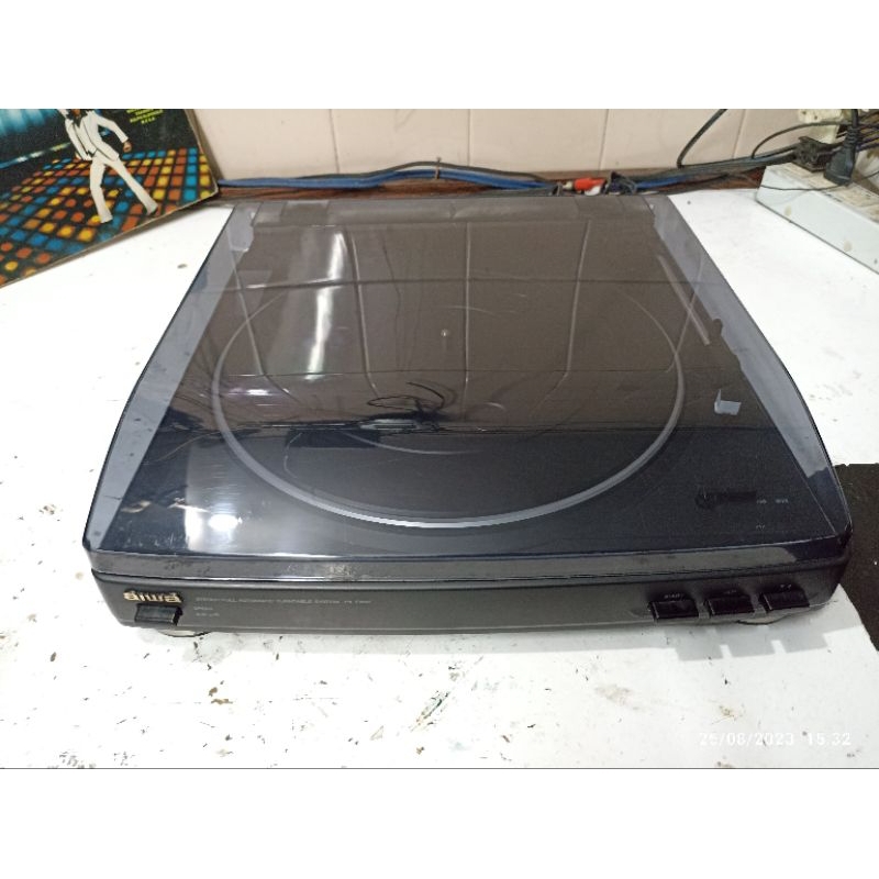 toca disco aiwa PX E850 | Shopee Brasil