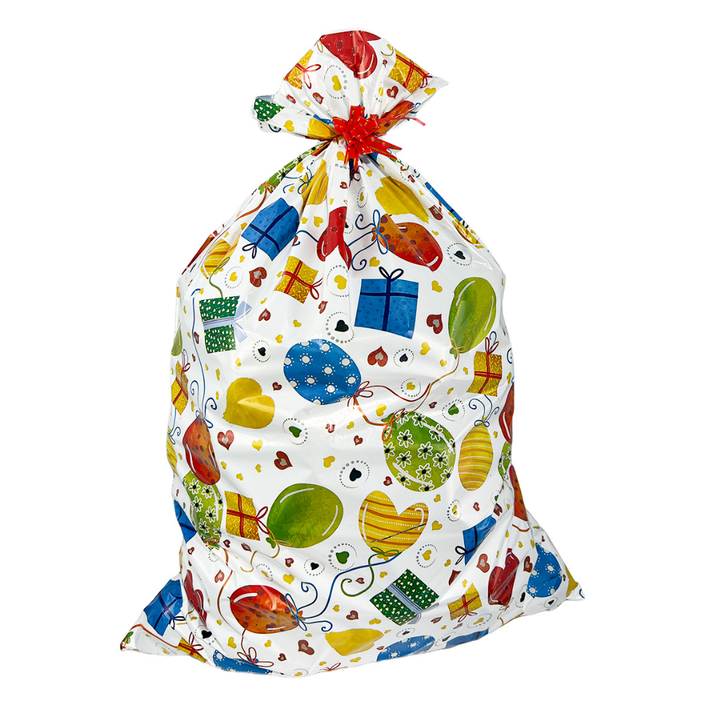 Kit 3 Sacos de Presente Estampado Grande Infantil 70 x 50 Com Lacinho ...