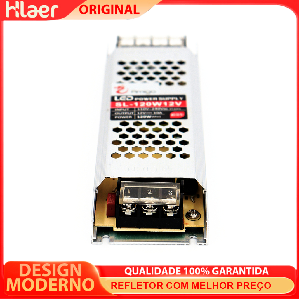 Fonte Slim 12v Volts 10a Ampres 120w Bivol Xlx | Shopee Brasil