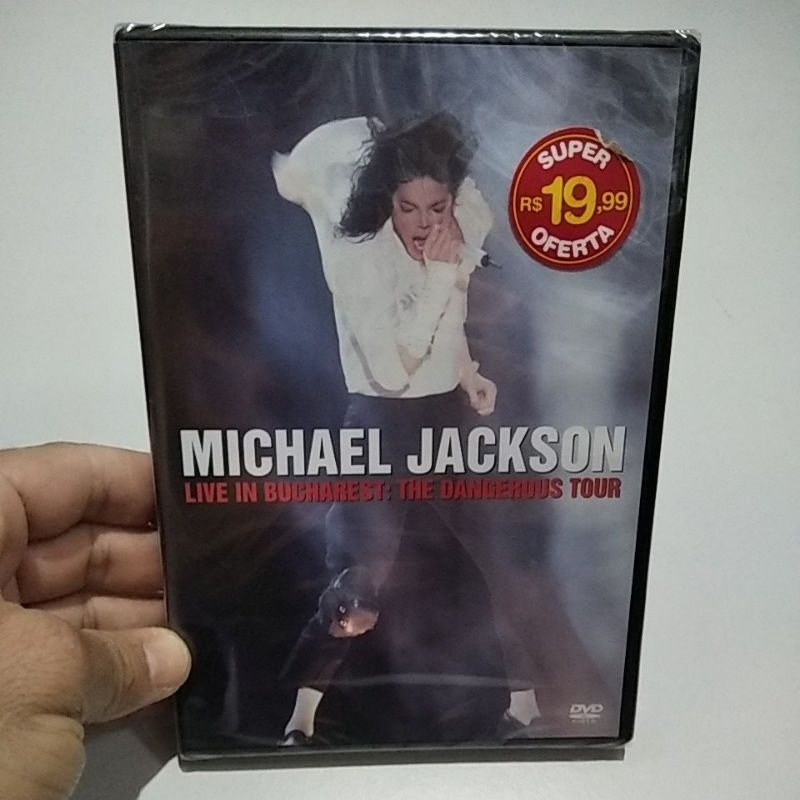 dvd Michael Jackson - The dangerous tour | Shopee Brasil