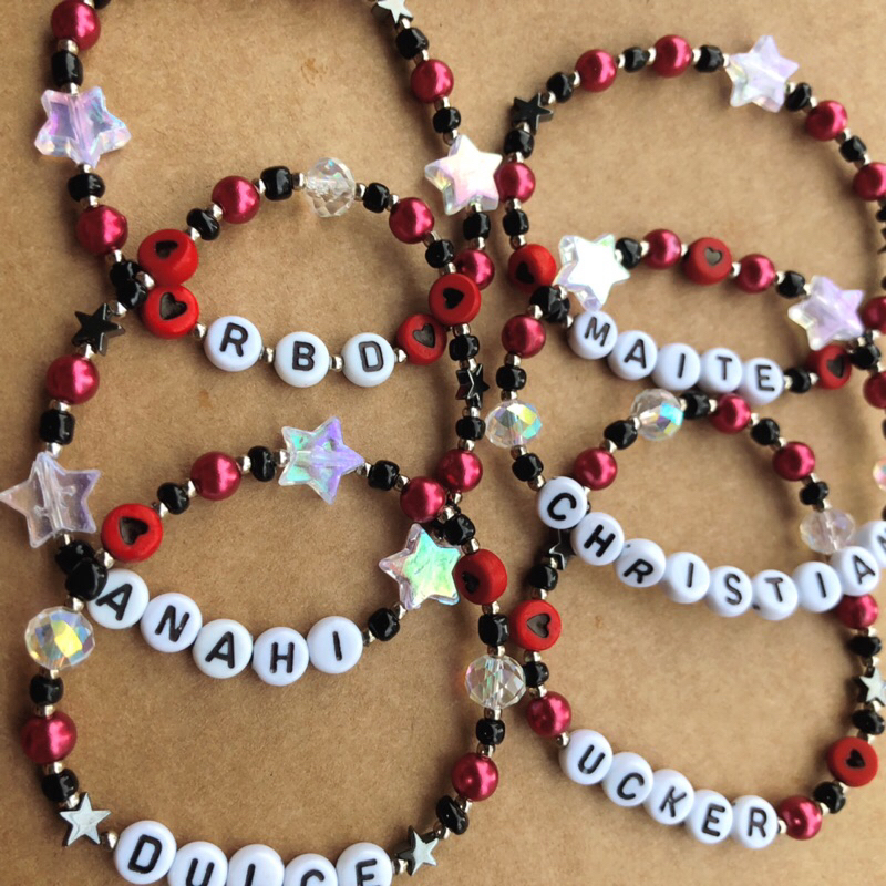 Pulseira RBD | SOY REBELDE TOUR | Friendship Bracelets | Shopee Brasil