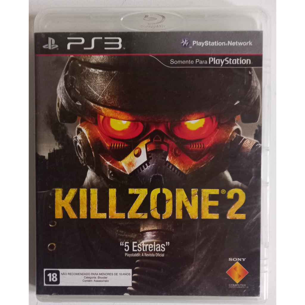 JOGO KILLZONE 2 ORIGINAL MIDIA FISICA CD. | Shopee Brasil