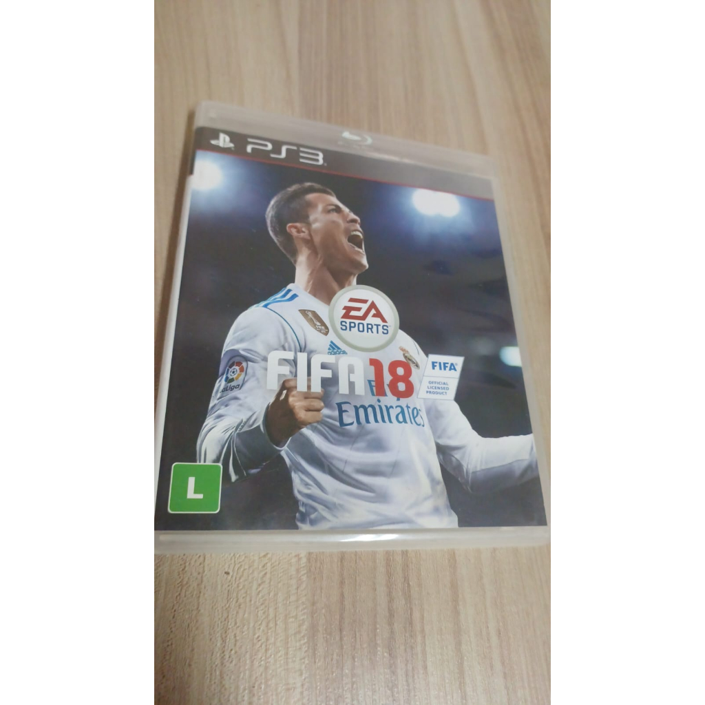 FIFA 18 - Ps3 - Mídia física original | Shopee Brasil