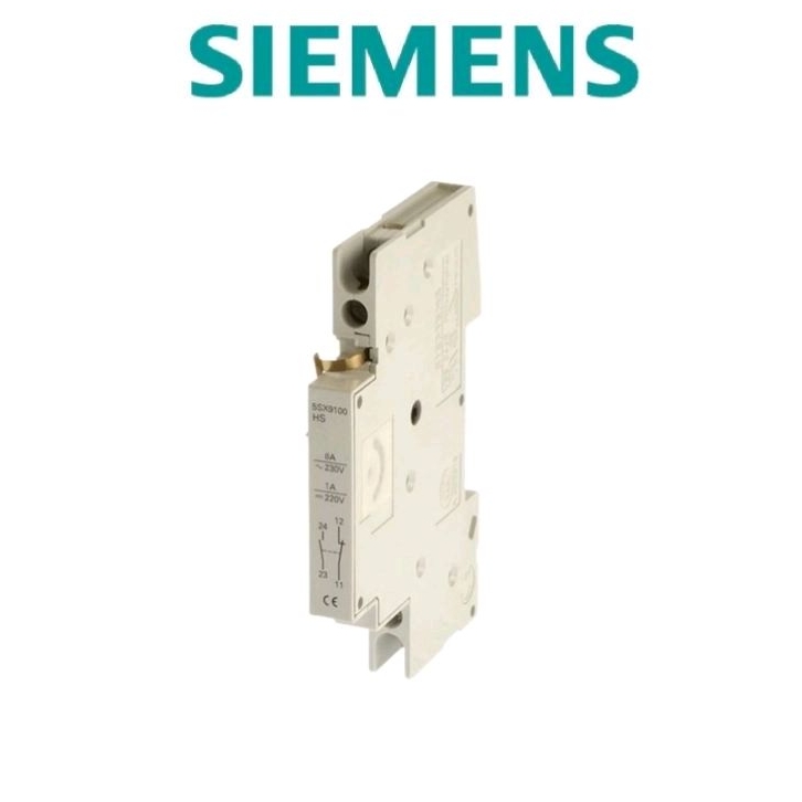 Contato Auxiliar Lateral 5SX9100 1NA+1NF Siemens 6A Para Disjuntor 5SX2 ...