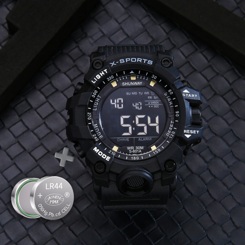 Relogio Masculino Luxo Digital De Pulso A Prova D Água Eletrônico Esportivo Original Com Caixa ...