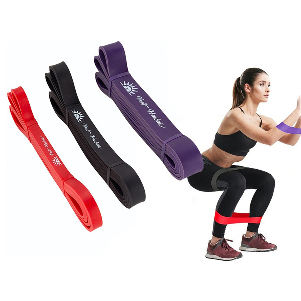 Kit 3 Fitness Super Band Elástico Extensor Funcional Exercício ...