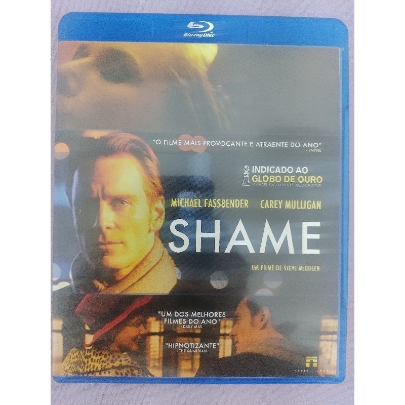 Blu-ray Shame (2011) - Michael Fassbender, Carrey Mulligan, Steve McQueen | Shopee Brasil