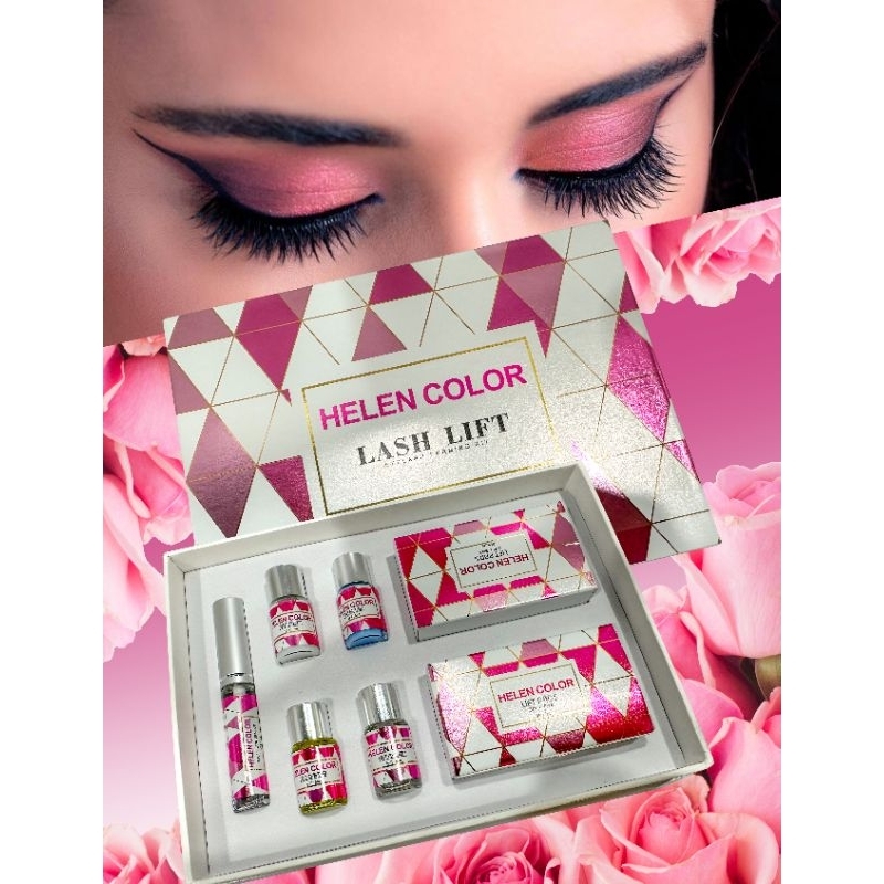Lash Lift Lifting De Cílios Permanente Helen Color Iconsign Curva ...