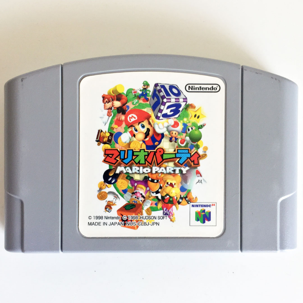 Mario Party - Nintendo 64 - JP Original ( USADO ) | Shopee Brasil