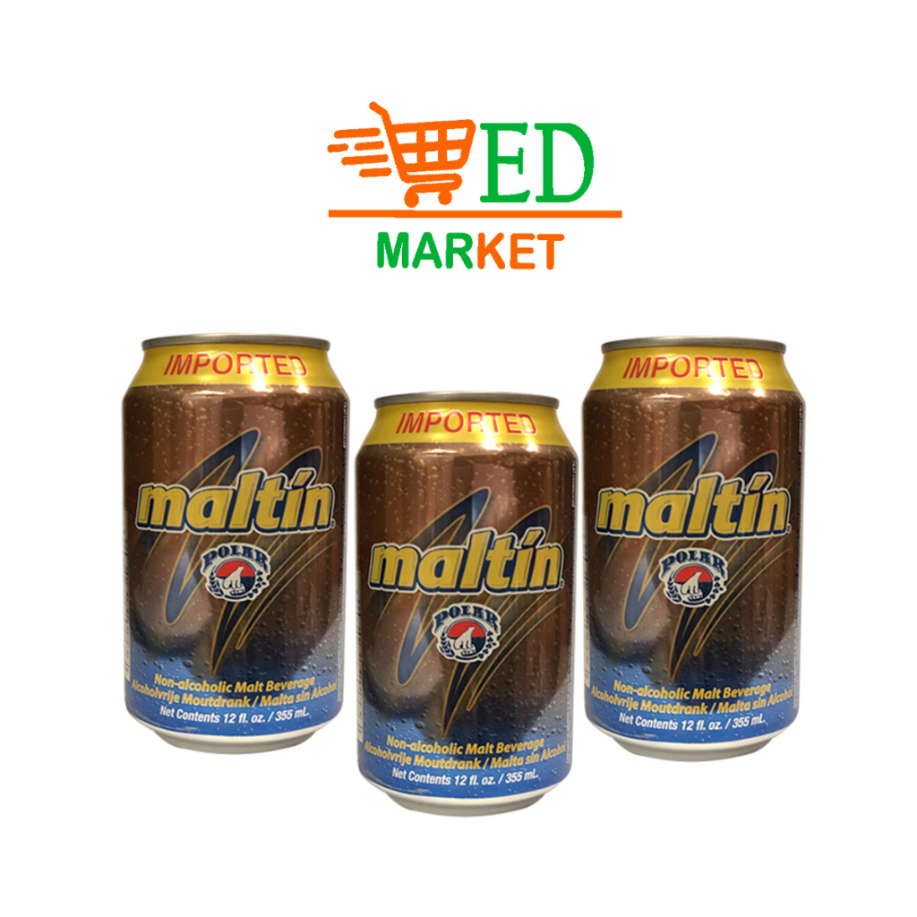 Malta Maltin Polar UMA LATA 355 ml | Shopee Brasil