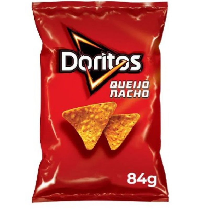 Salgadinhos Doritos Queijo Nacho 300g|210g|84g|45g|22g - Elma Chips ...