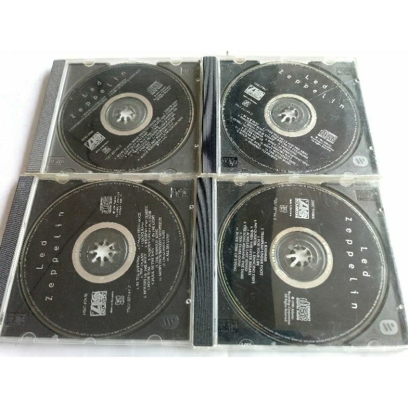 Box cds Led zeppelin sem caixa capa e box frontal importados | Shopee ...