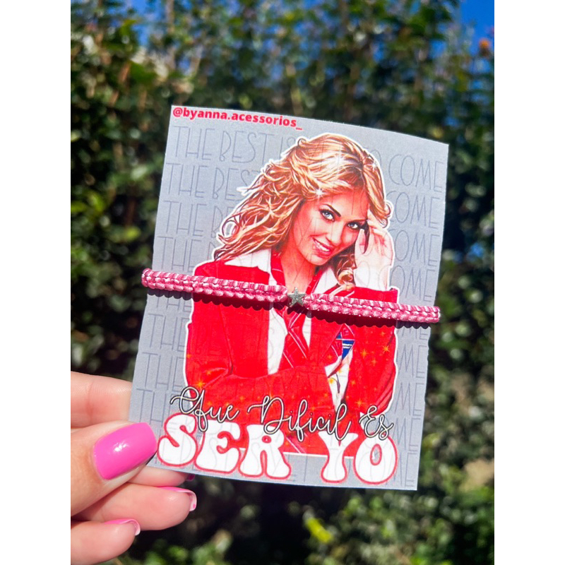 Pulseira mia/anahi rebelde rbd estrela | Shopee Brasil