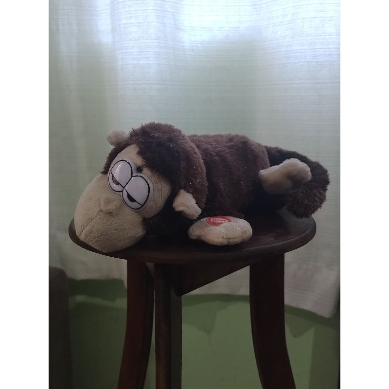 Pelúcia eletrônica Macaco Chericole Risopet colecionável | Shopee Brasil
