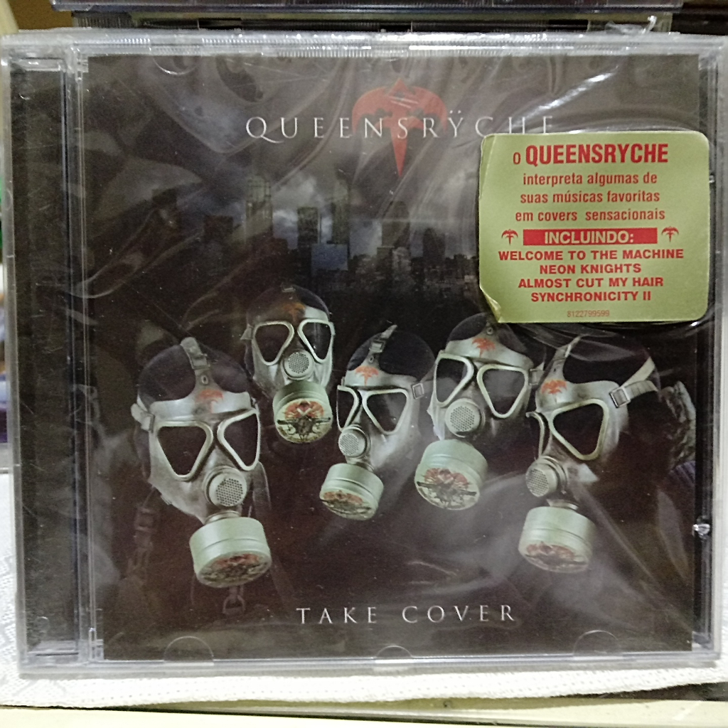 Cd Queensryche - Take Cover ( Lacrado) | Shopee Brasil