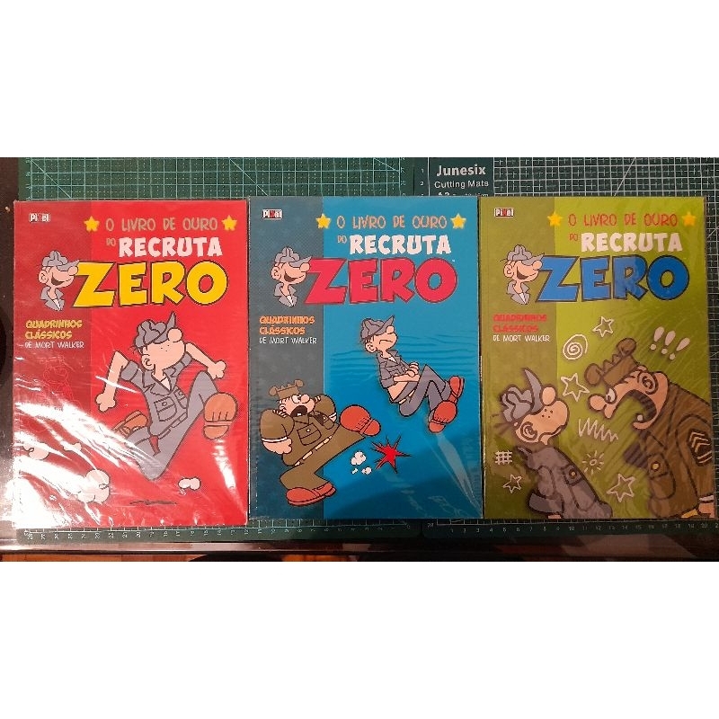 Coleção O Livro de Ouro do Recruta Zero | Shopee Brasil