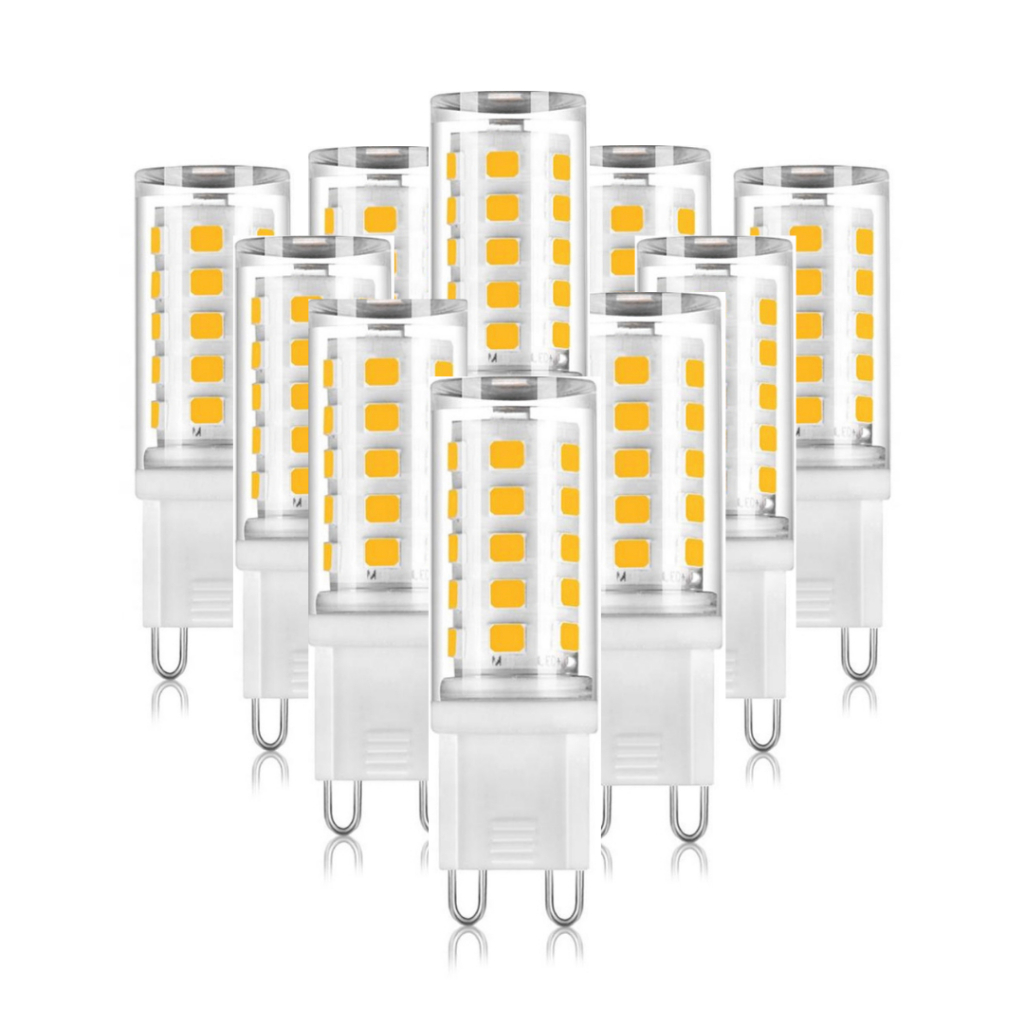 Kit 10 Lâmpada Led 7W G9 Halopin 110V 220V 6500K 3000K | Shopee Brasil