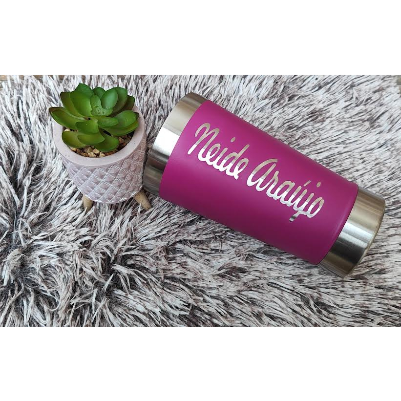 Copo Térmico STANLEY Personalizado a Laser Nome PRESENTE DIA DOS PAIS ...