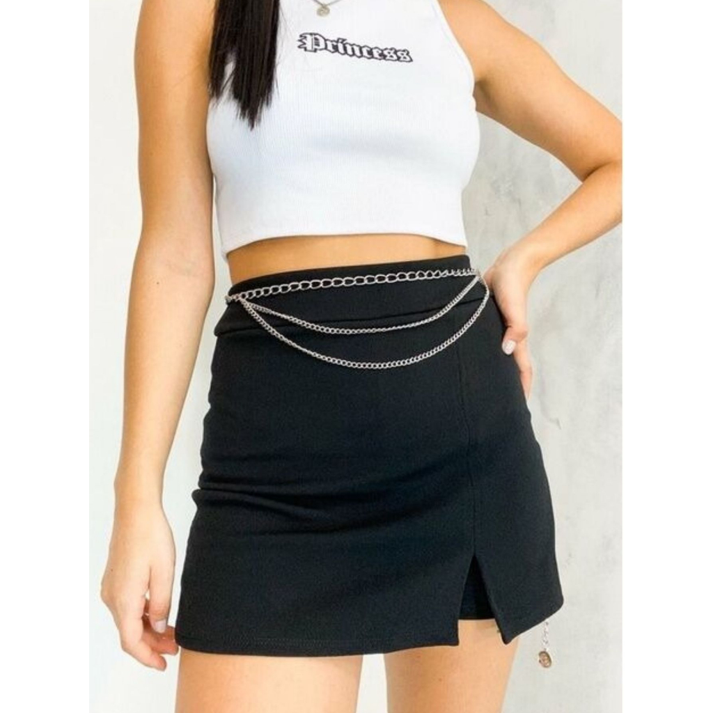 Cinto de corrente corrente de cintura de corrente oca simples e ...