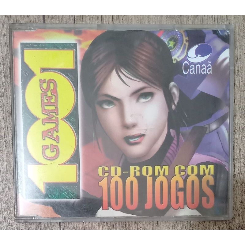 1001 games - CD-ROM com 100 jogos | Shopee Brasil