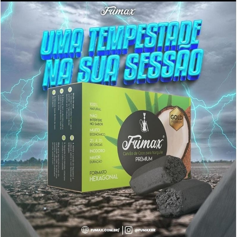 carvão fumax 1kg | Shopee Brasil