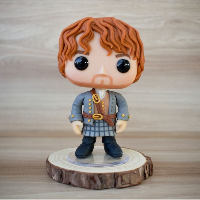 Funko pop personalizado em biscuit Jamie Fraser Outlander | Shopee Brasil