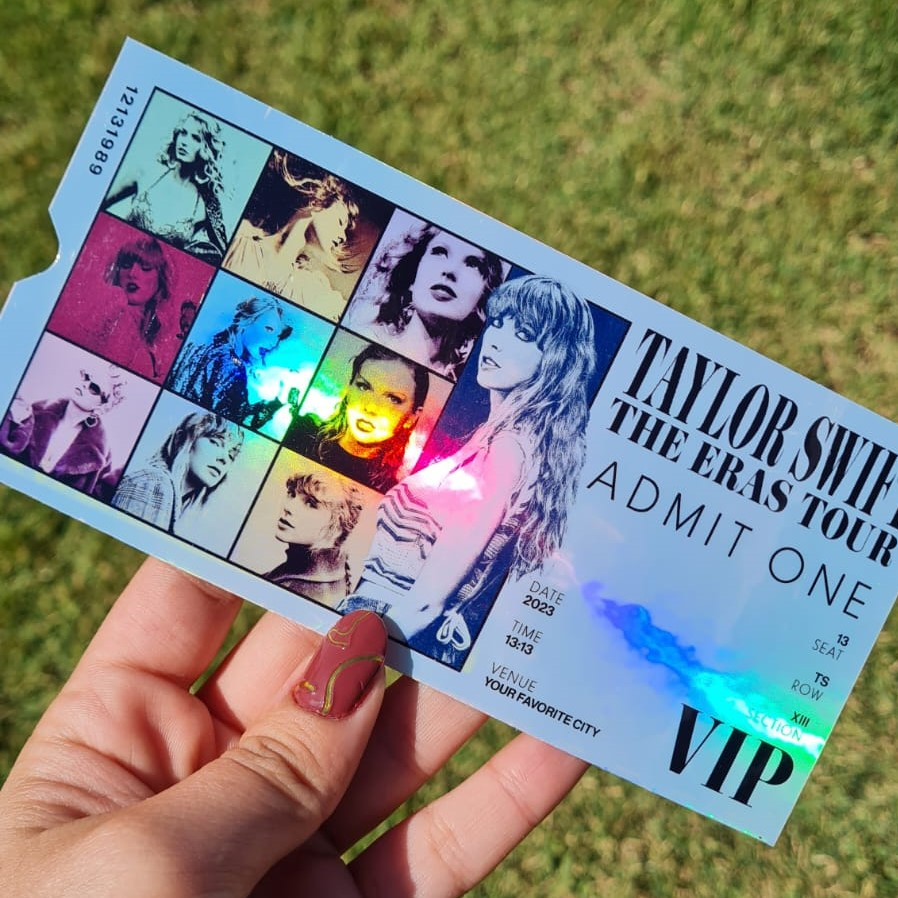 Ingresso Simbólico Taylor Swift VIP Ticket | Shopee Brasil