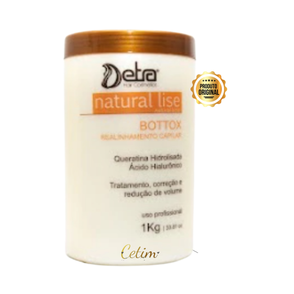 Botox para loiras Natural Lise Detra Hair Cosméticos 1kg | Shopee Brasil