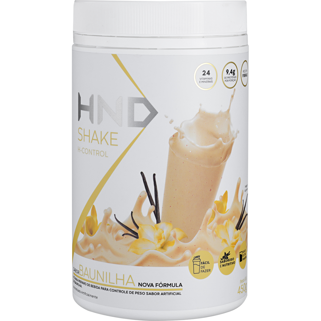 Shake H-Control Sabor Baunilha HND 450g | Shopee Brasil